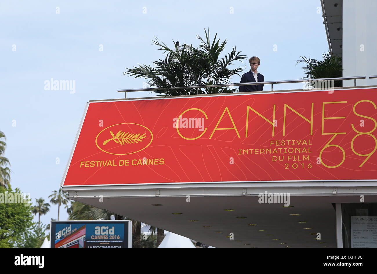 The Palais des Festivals is seen the day before the start of the 69th ...