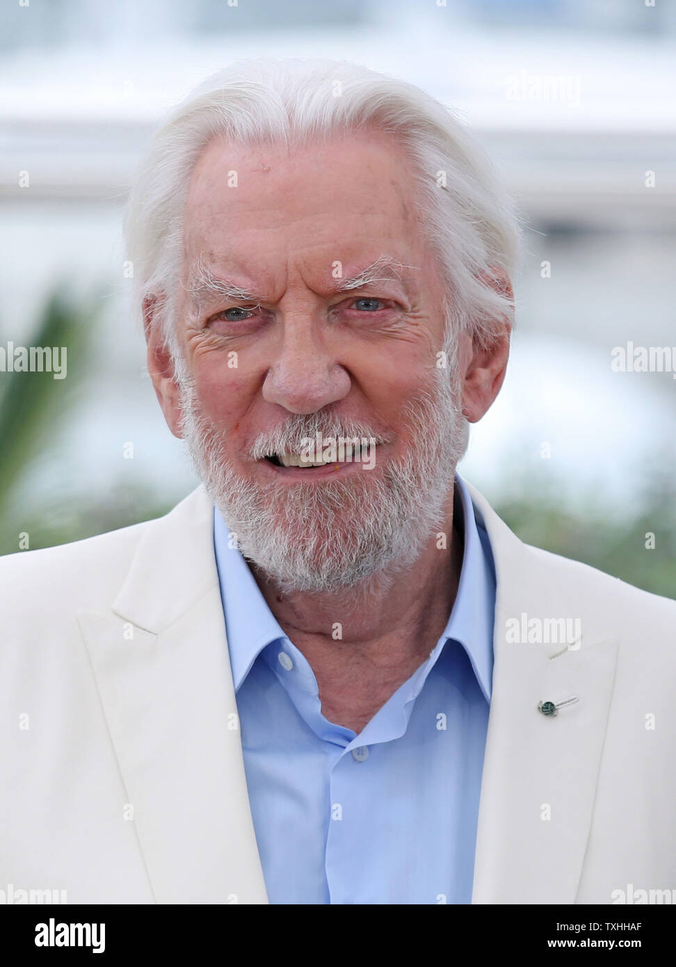 Donald Sutherland arrives at a jury photocall during the 69th annual ...