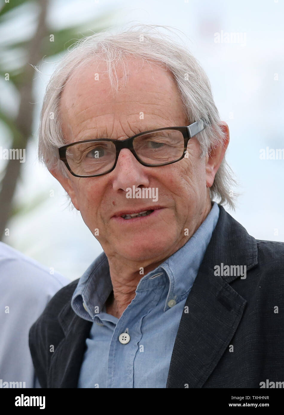 Ken Loach arrives at a photocall for the film "I, Daniel Blake" during ...