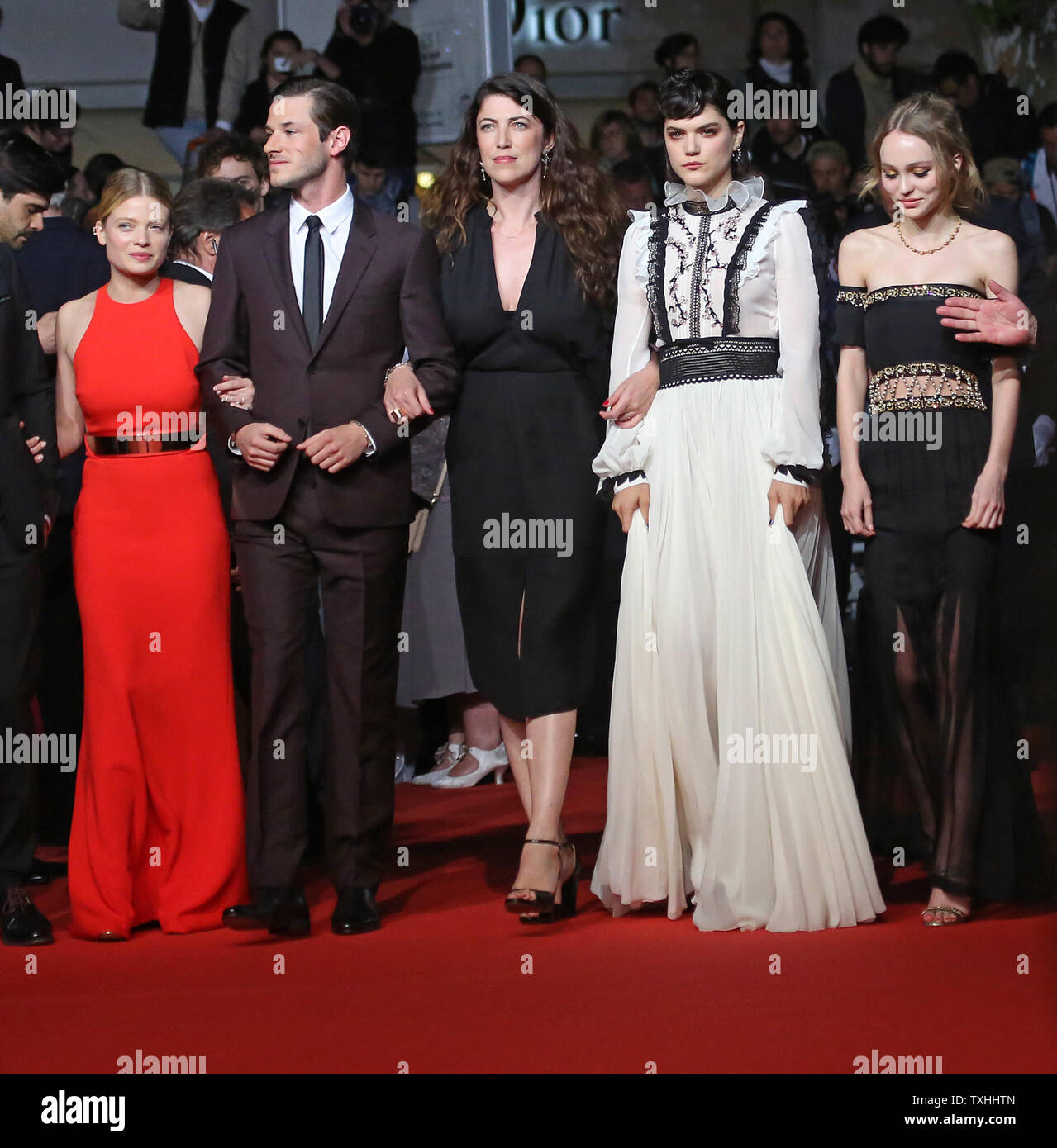 (From L to R) Melanie Thierry, Gaspar Ulliel, Stephanie Di Giusto, Soko ...
