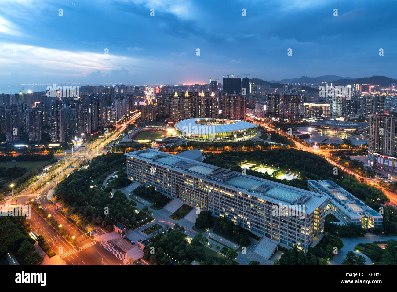Photographed in Baoan District, Shenzhen City, Guangdong Province Stock ...