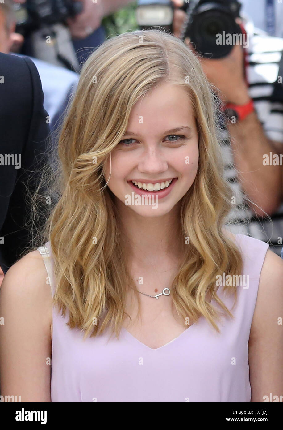 Angourie Rice arrives at a photocall for the film "The Nice Guys ...