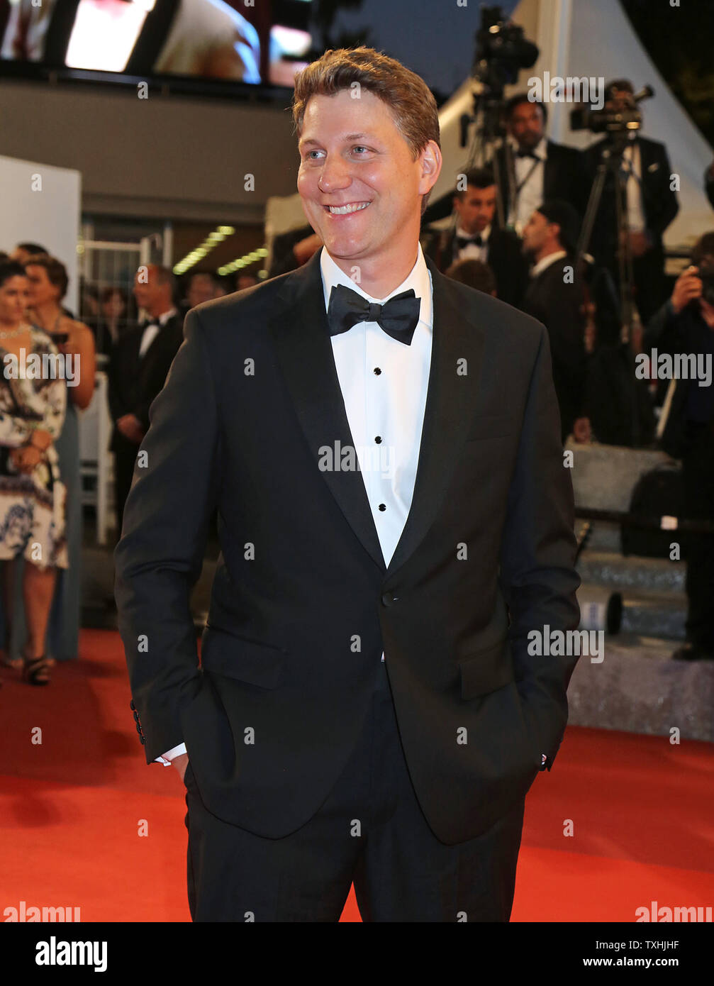 Jeff Nichols arrives on the red carpet after the screening of the film ...