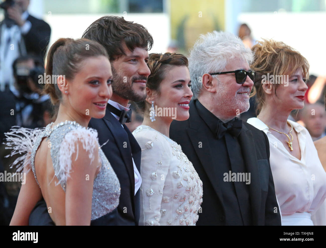 (From L to R) Michelle Jenner, Daniel Grao, Adriana Ugarte, Pedro ...