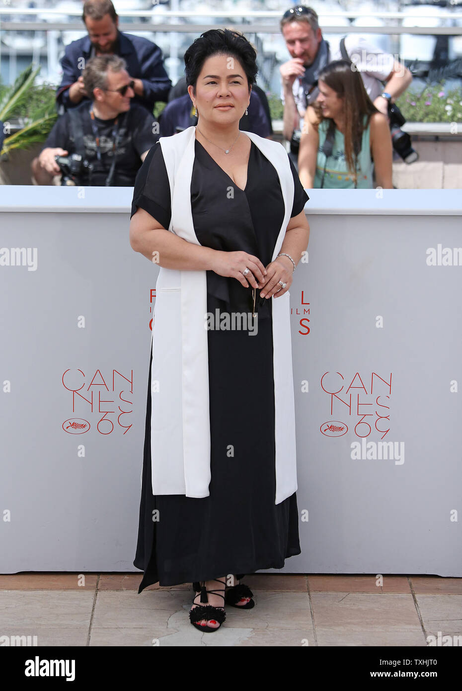 Jaclyn Jose arrives at a photocall for the film "Ma'Rosa" during the ...