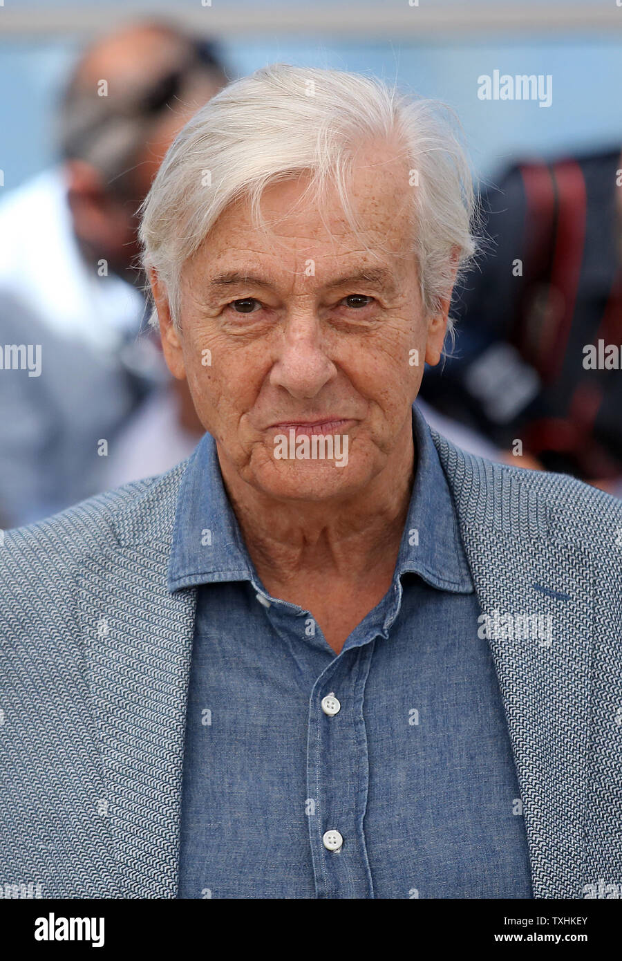 Paul Verhoeven arrives at a photocall for the film "Elle" during the ...