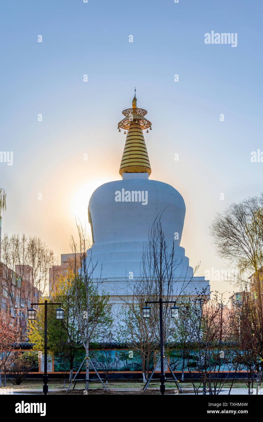 Guang Ci Temple, South Pagoda, Shenyang, Liaoning Stock Photo - Alamy