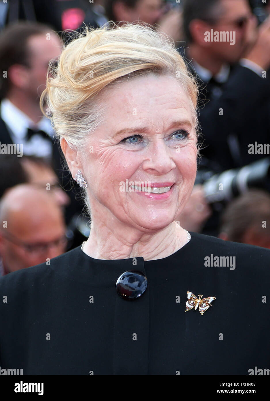 Liv Ullmann arrives on the red carpet celebrating the 70th anniversary ...