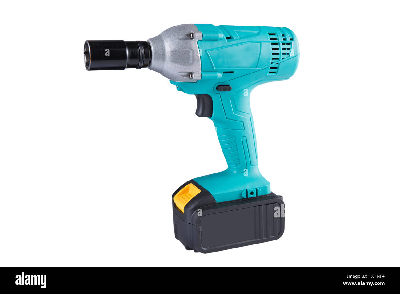 Toolbox electric hammer drill Cut Out Stock Images & Pictures - Alamy