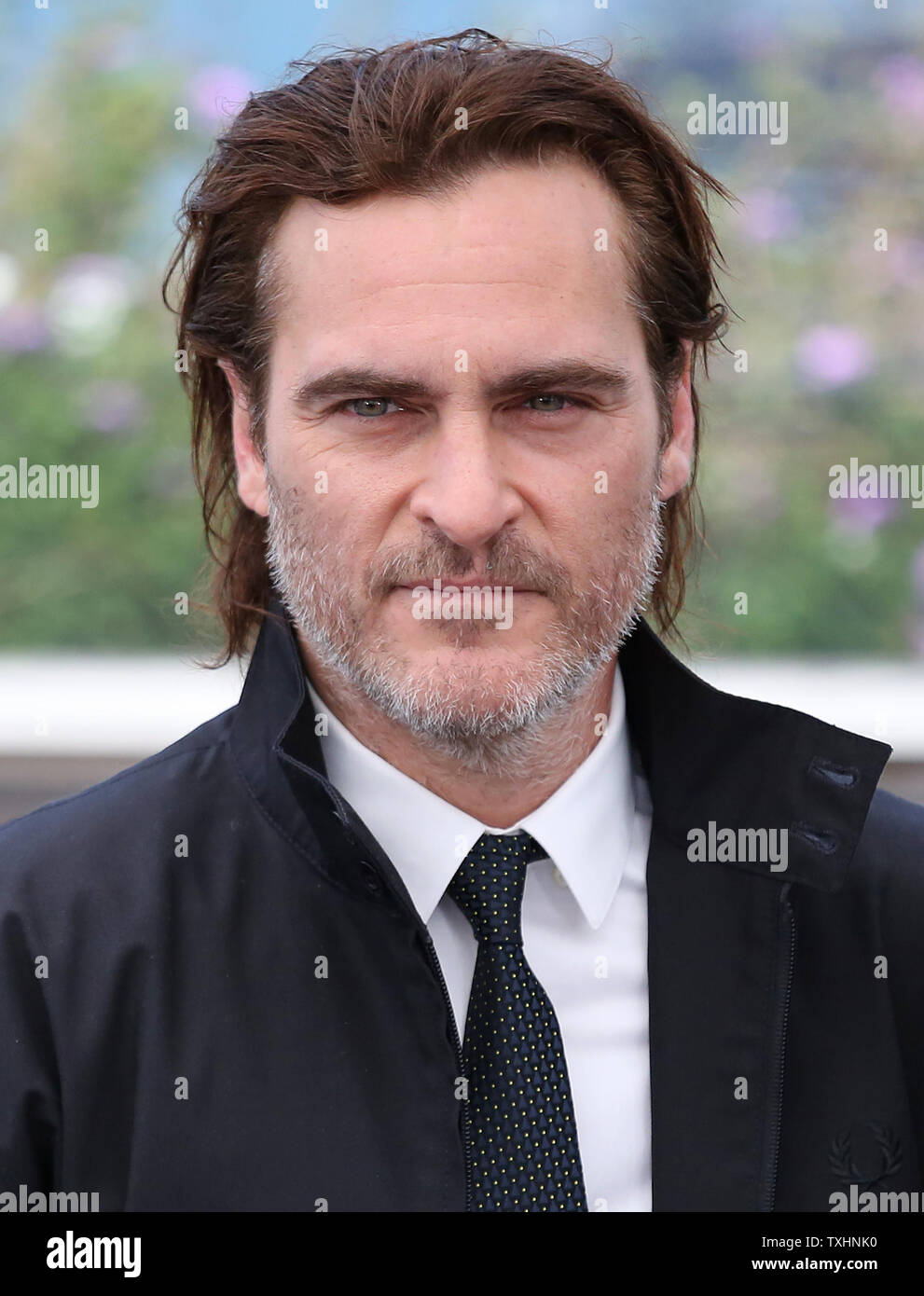 Joaquin Phoenix arrives at a photocall for the film "You Were Never ...