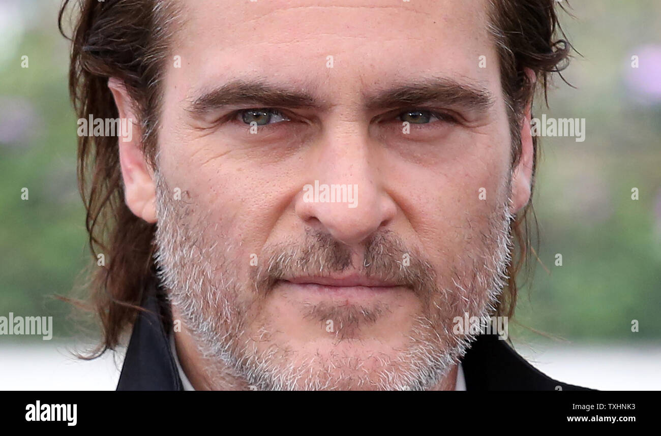 Joaquin Phoenix arrives at a photocall for the film "You Were Never ...