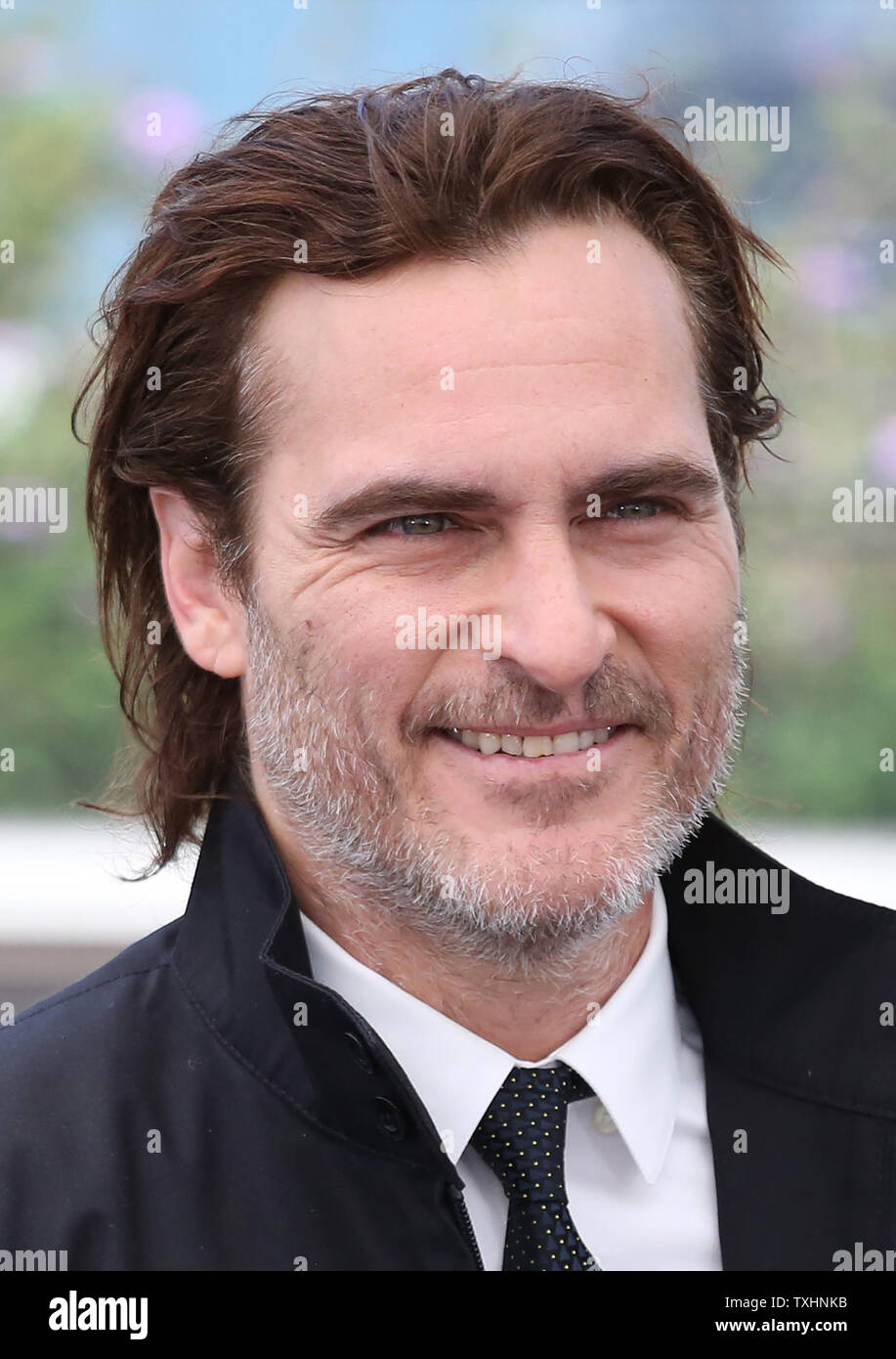 Joaquin Phoenix arrives at a photocall for the film "You Were Never ...