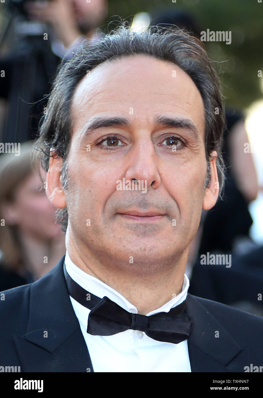 Alexandre Desplat arrives on the red carpet before the screening of the ...