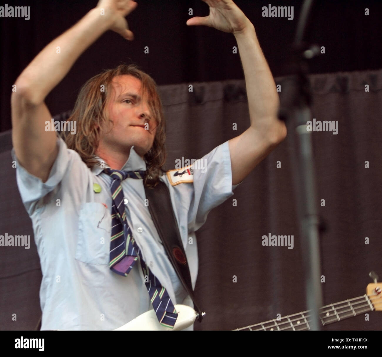 Sting's son Joe Sumner of Fiction Plane performs in concert as part of ...