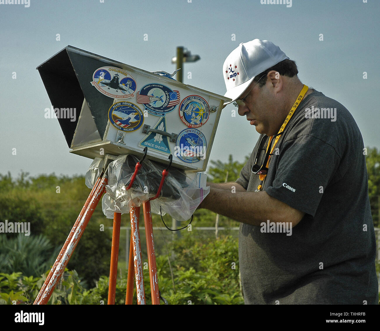 Space Age Times Photographer, Ken Kohl sets remote cameras to prepare ...