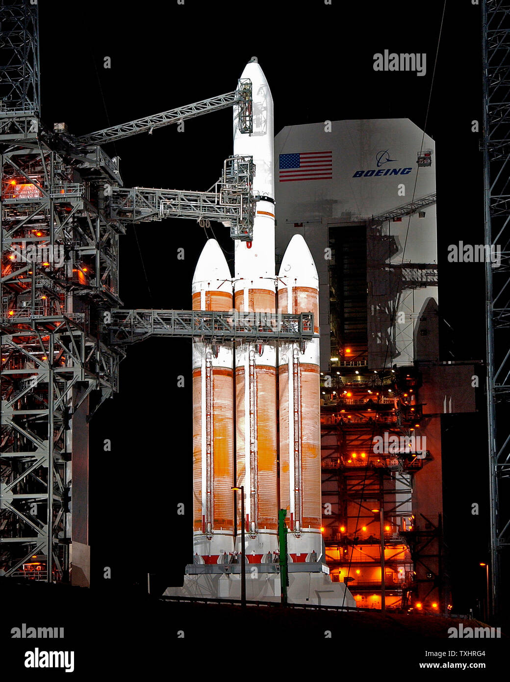 In the predawn hours of Dec 12, 2004 at the Cape Canaveral Air Force ...