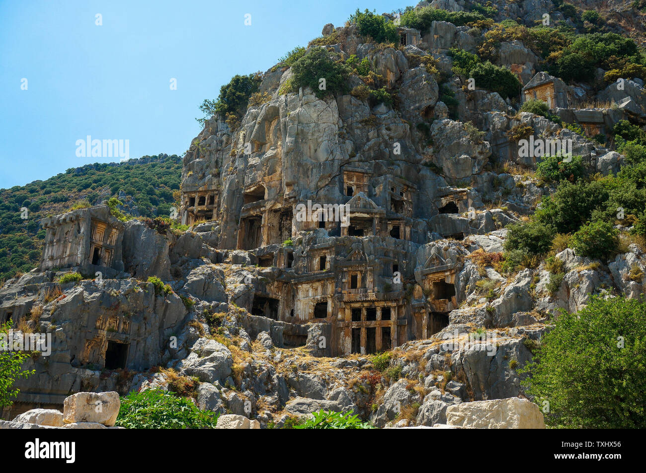 Rock cut tombs hi-res stock photography and images - Alamy