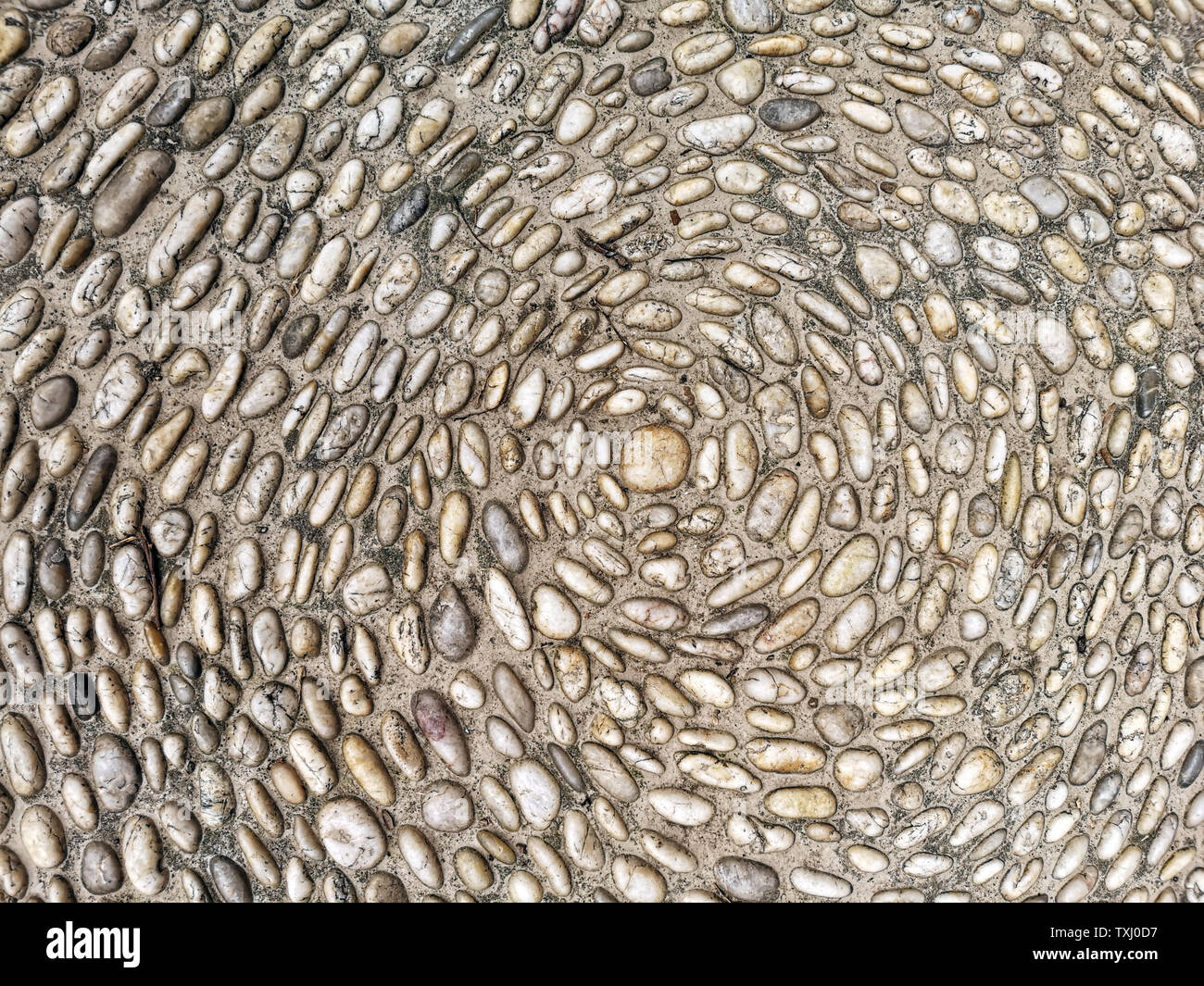 Pebble ground material map Stock Photo - Alamy