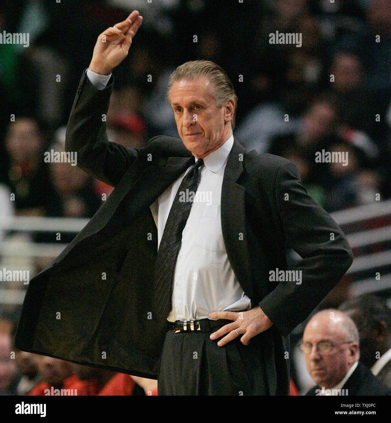 Pat riley during miami heat hi-res stock photography and images - Alamy