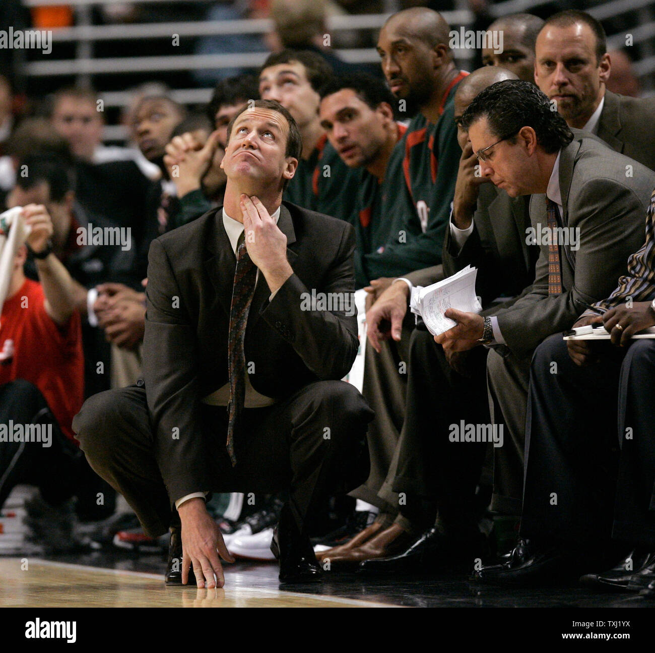 Milwaukee bucks head coach terry hi-res stock photography and images ...