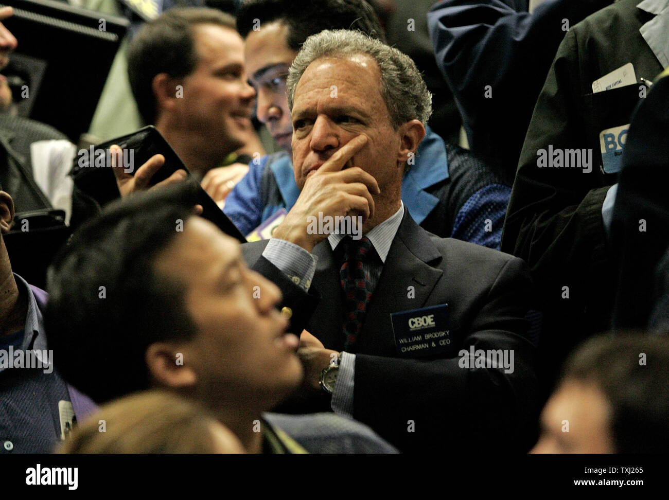Ceo of chicago board options exchange hi-res stock photography and ...