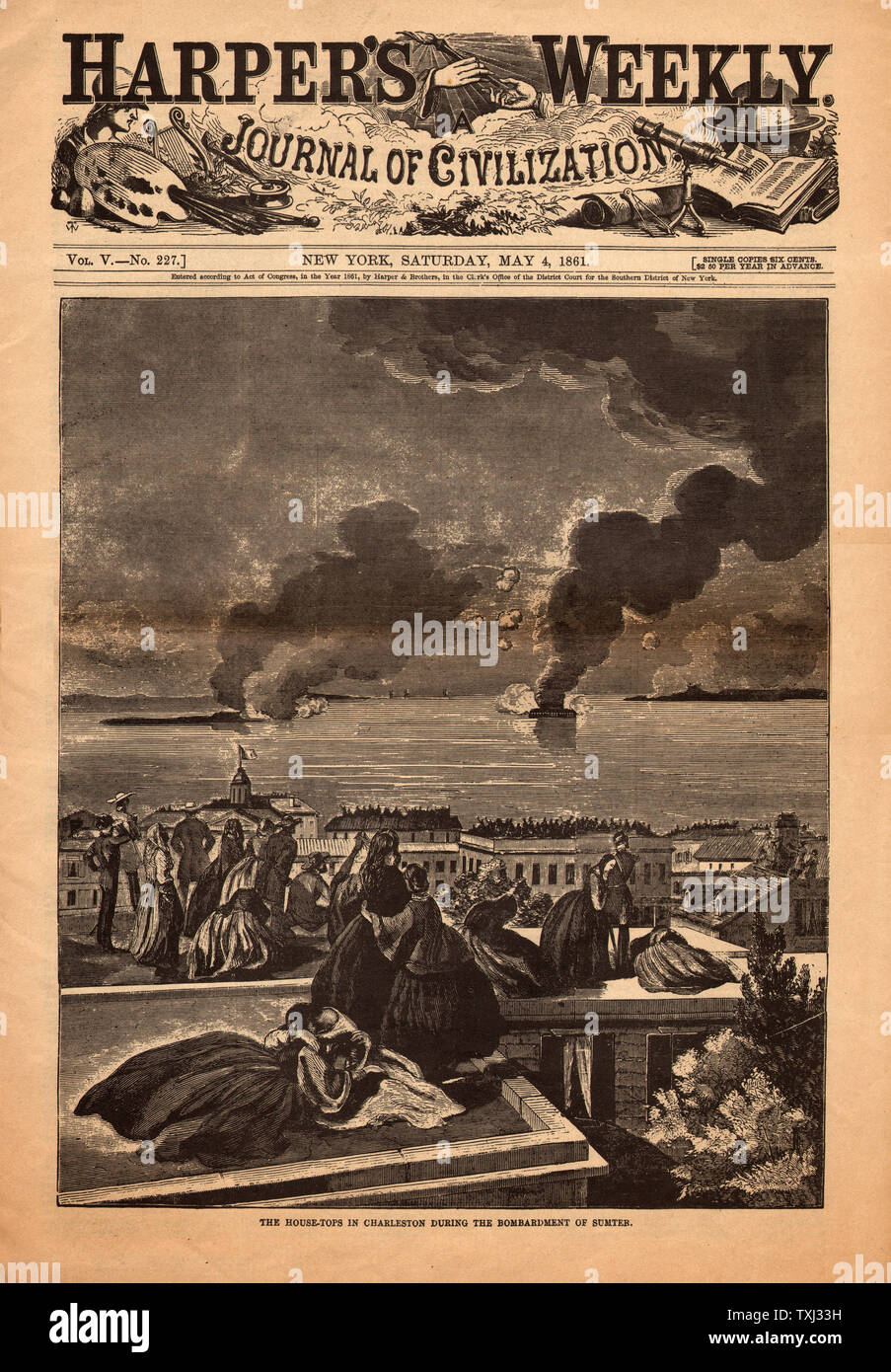 American civil war newspaper hi-res stock photography and images - Alamy