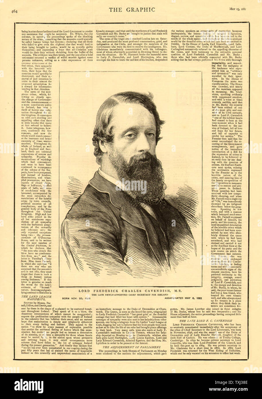 Lord frederick cavendish hi-res stock photography and images - Alamy