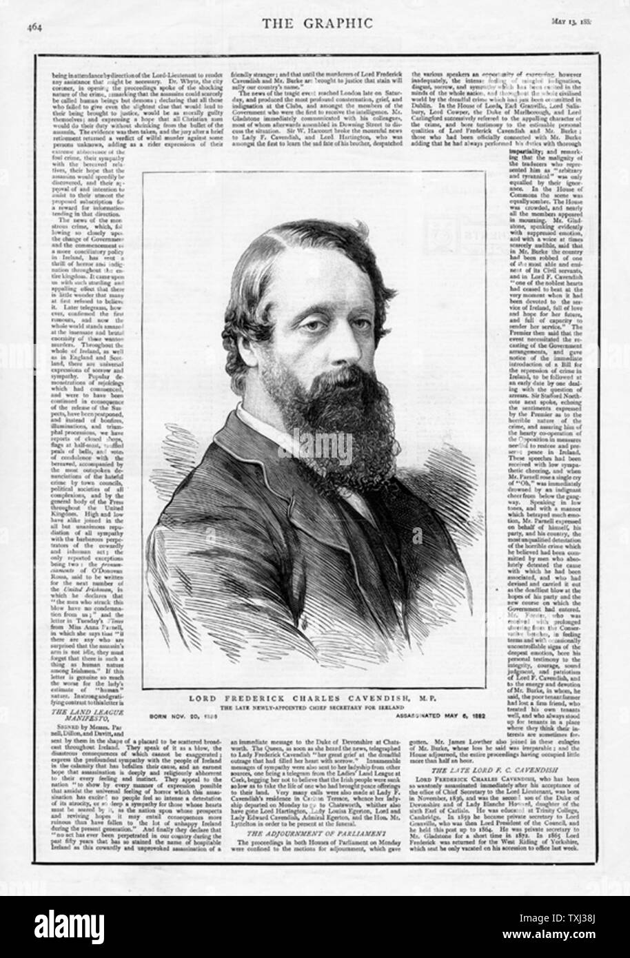 Lord frederick cavendish hi-res stock photography and images - Alamy