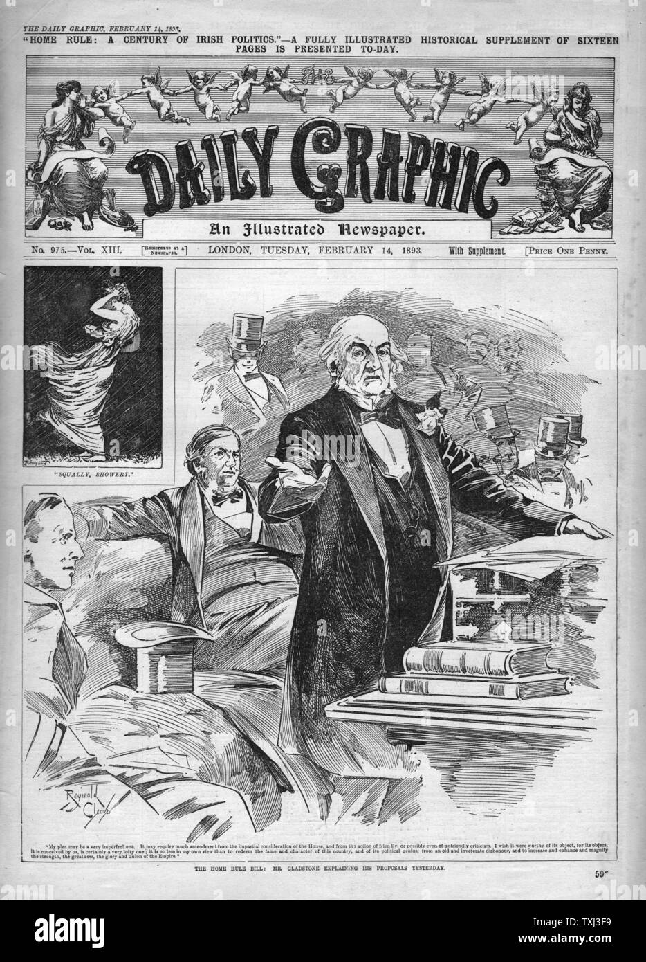 Home rule bill house of commons hi-res stock photography and images - Alamy