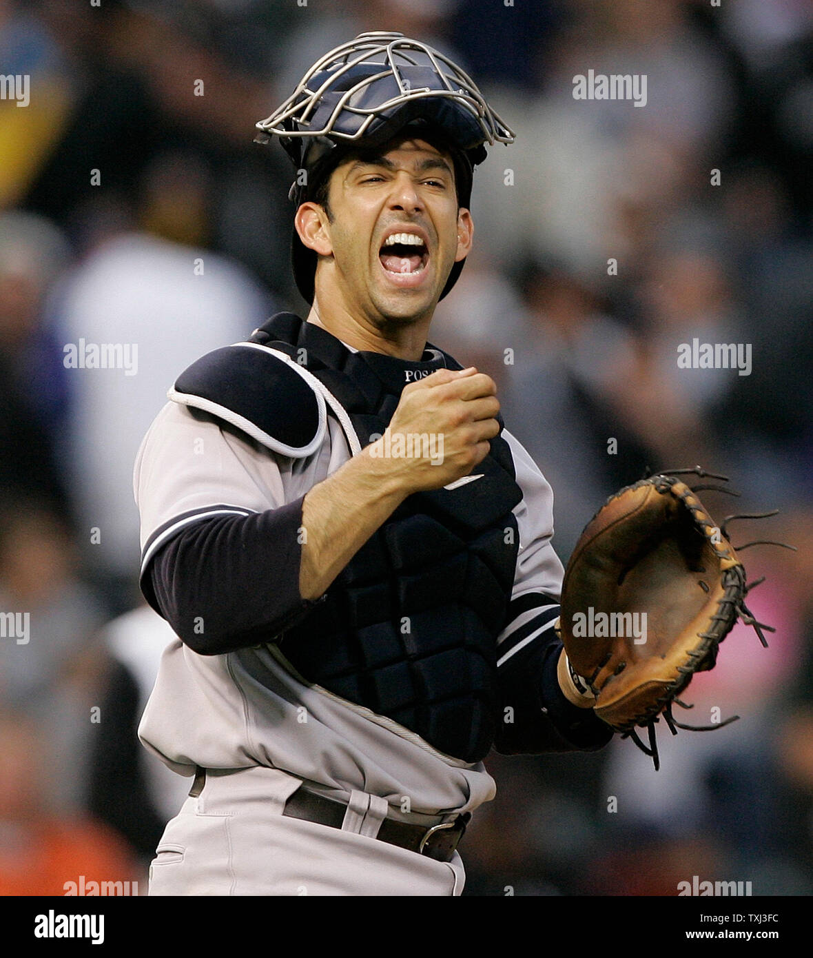 New york yankees catcher jorge hi-res stock photography and images - Alamy