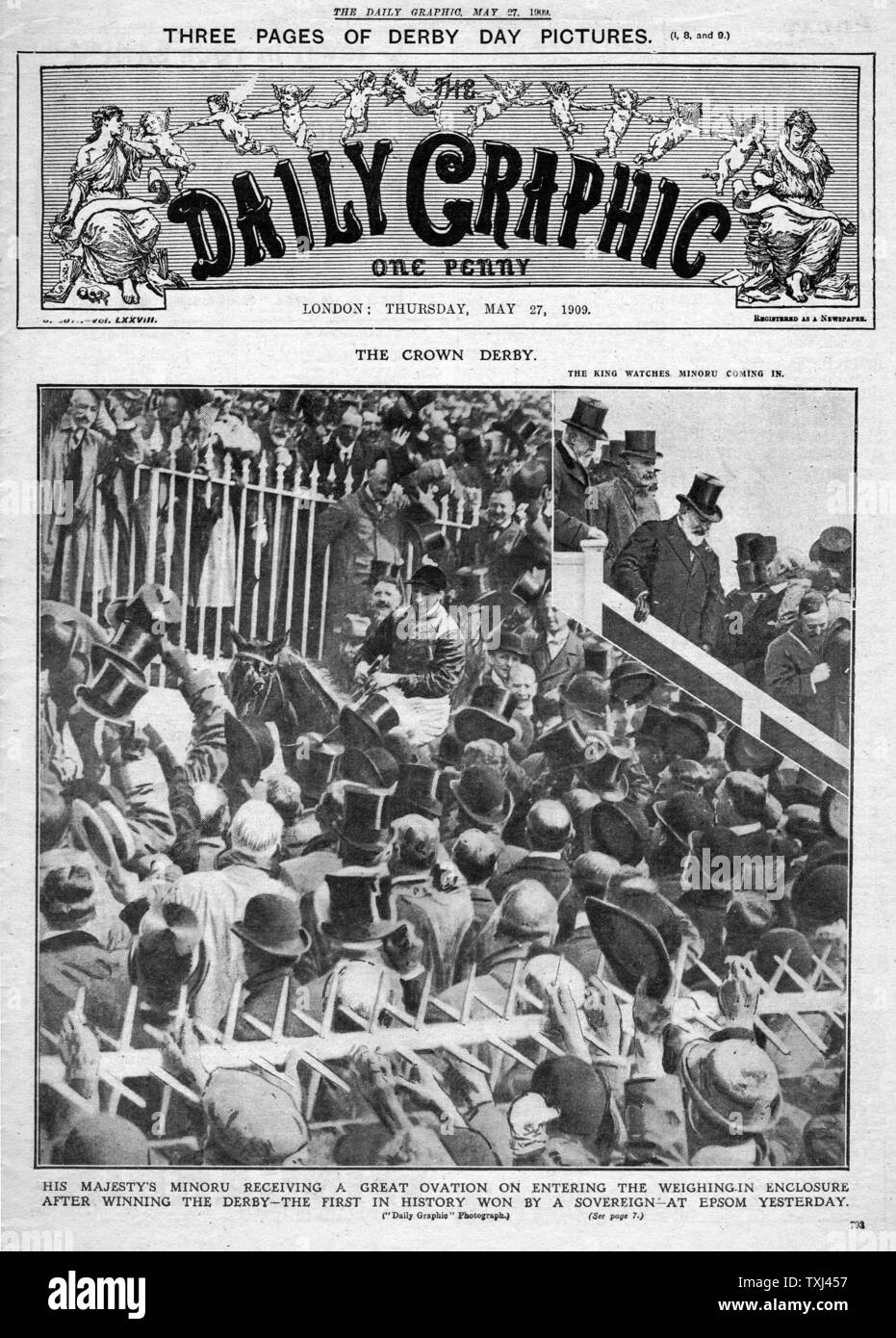 Daily derby Black and White Stock Photos & Images - Alamy