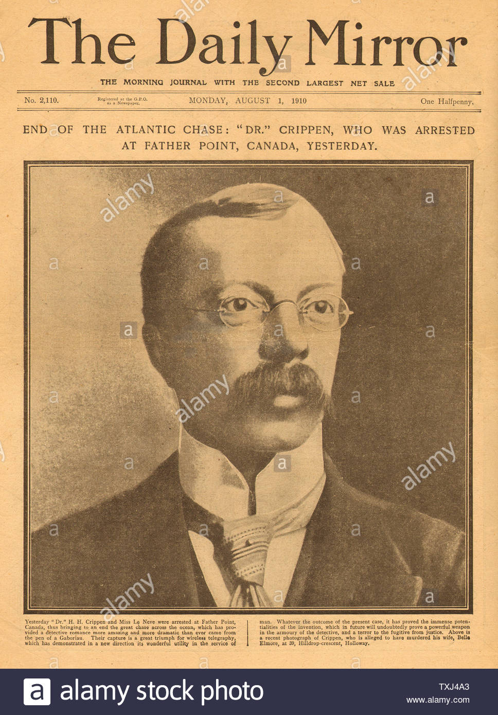 Hawley Harvey Crippen High Resolution Stock Photography and Images - Alamy