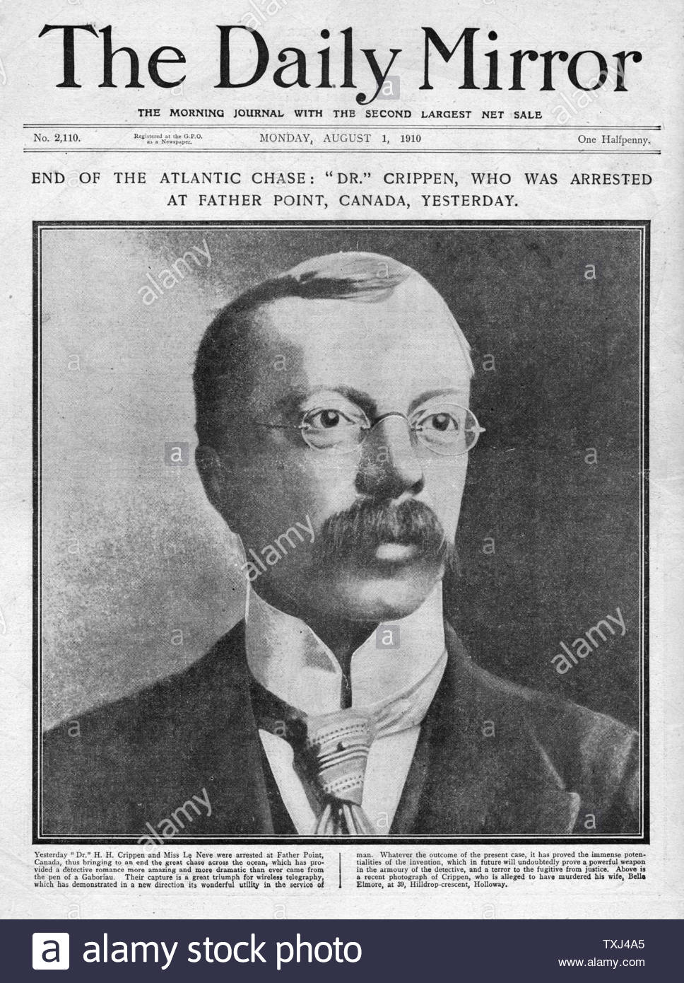 Hawley Harvey Crippen High Resolution Stock Photography and Images - Alamy