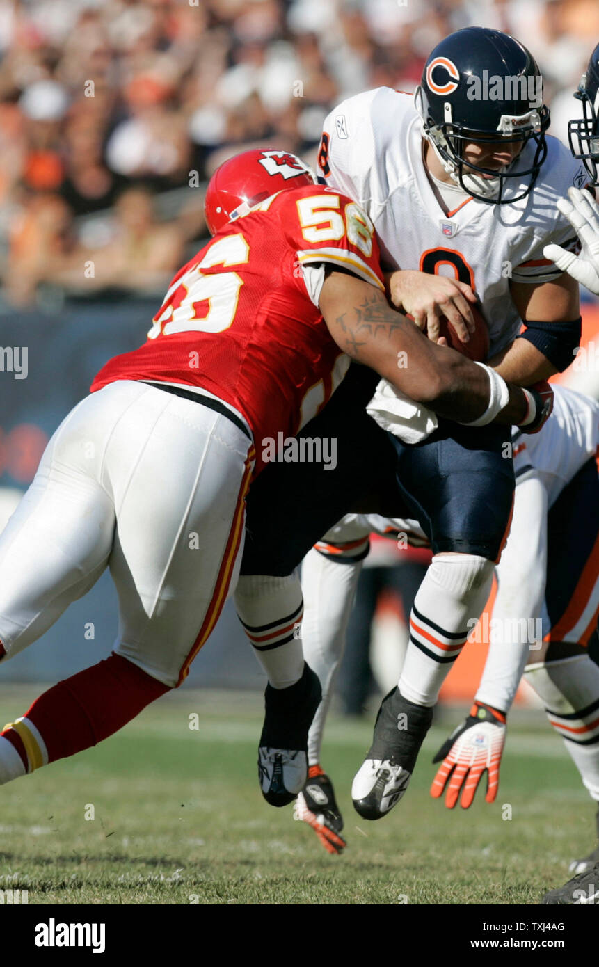Chicago bears quarterback rex grossman hi-res stock photography and ...