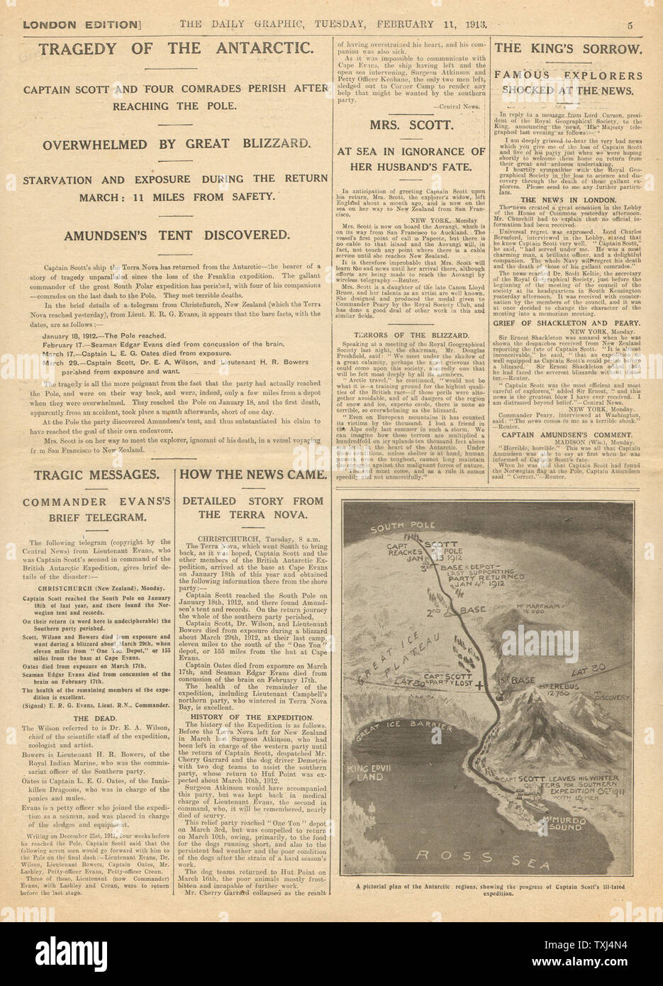 Captain scott discovery expedition hi-res stock photography and images ...