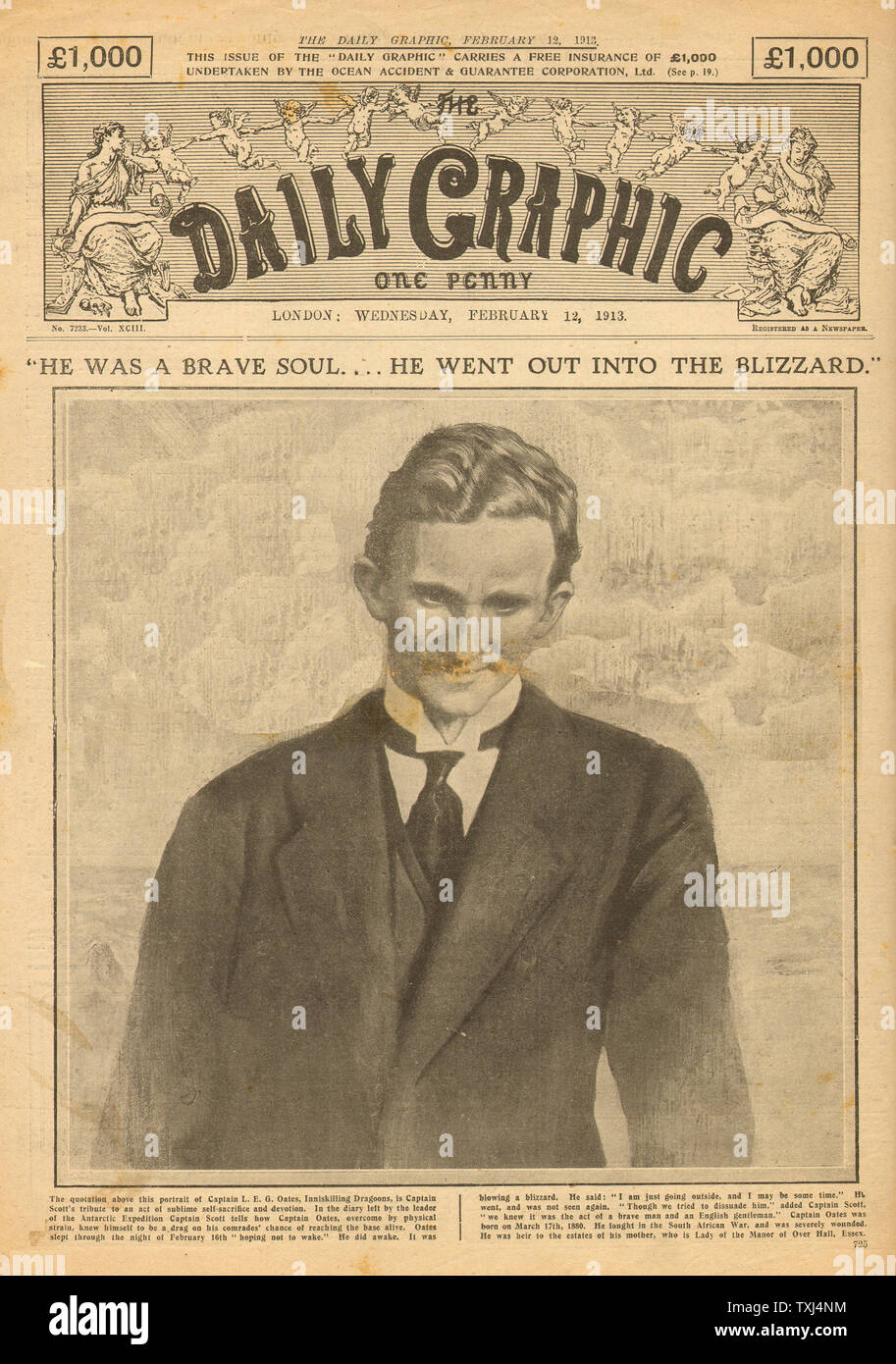 Captain oates hi-res stock photography and images - Alamy