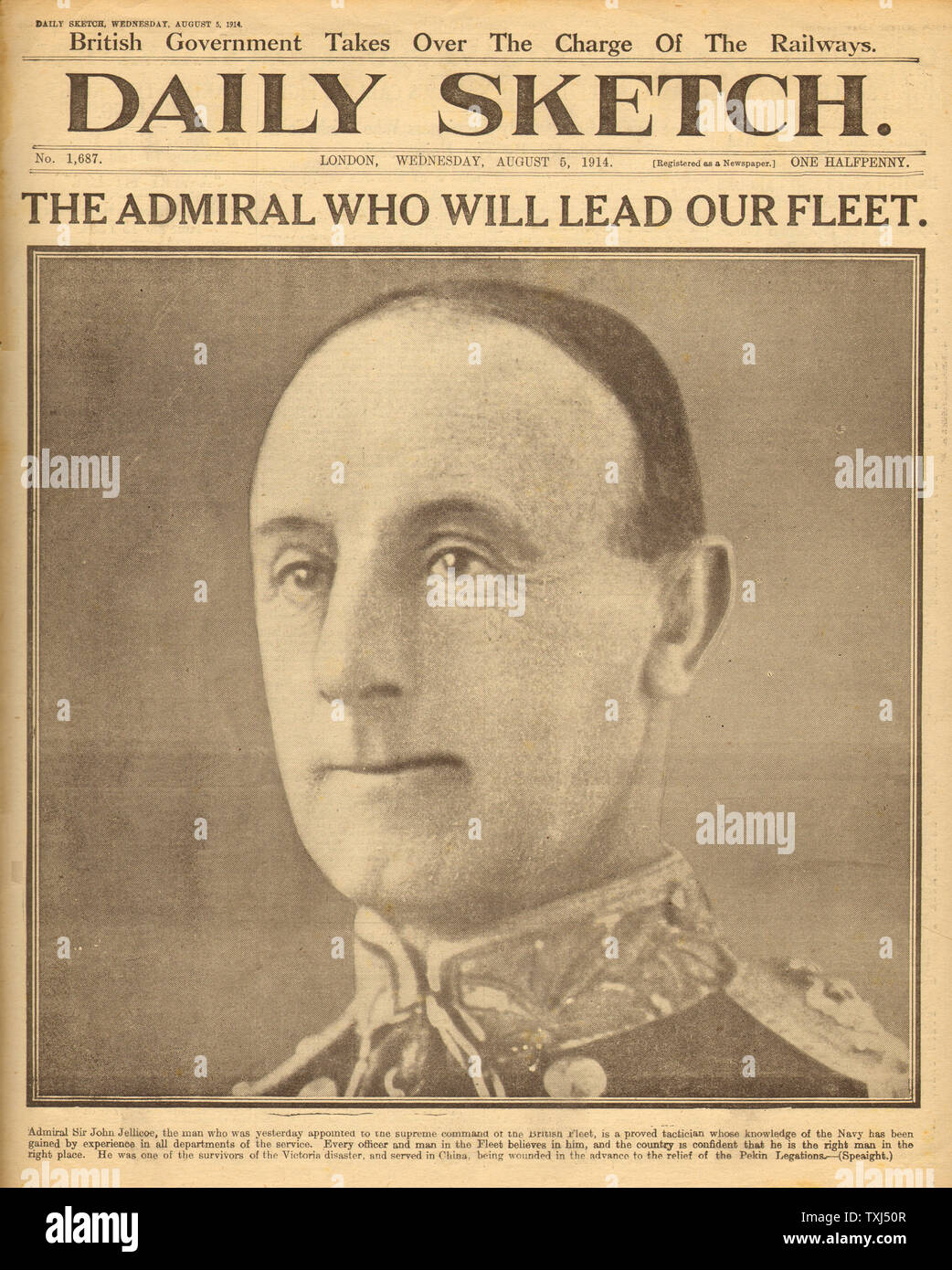 1914 war declared ww1 hi-res stock photography and images - Alamy