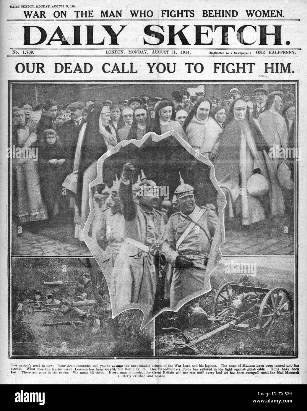 Winston churchill kaiser wilhelm ii hi-res stock photography and images ...