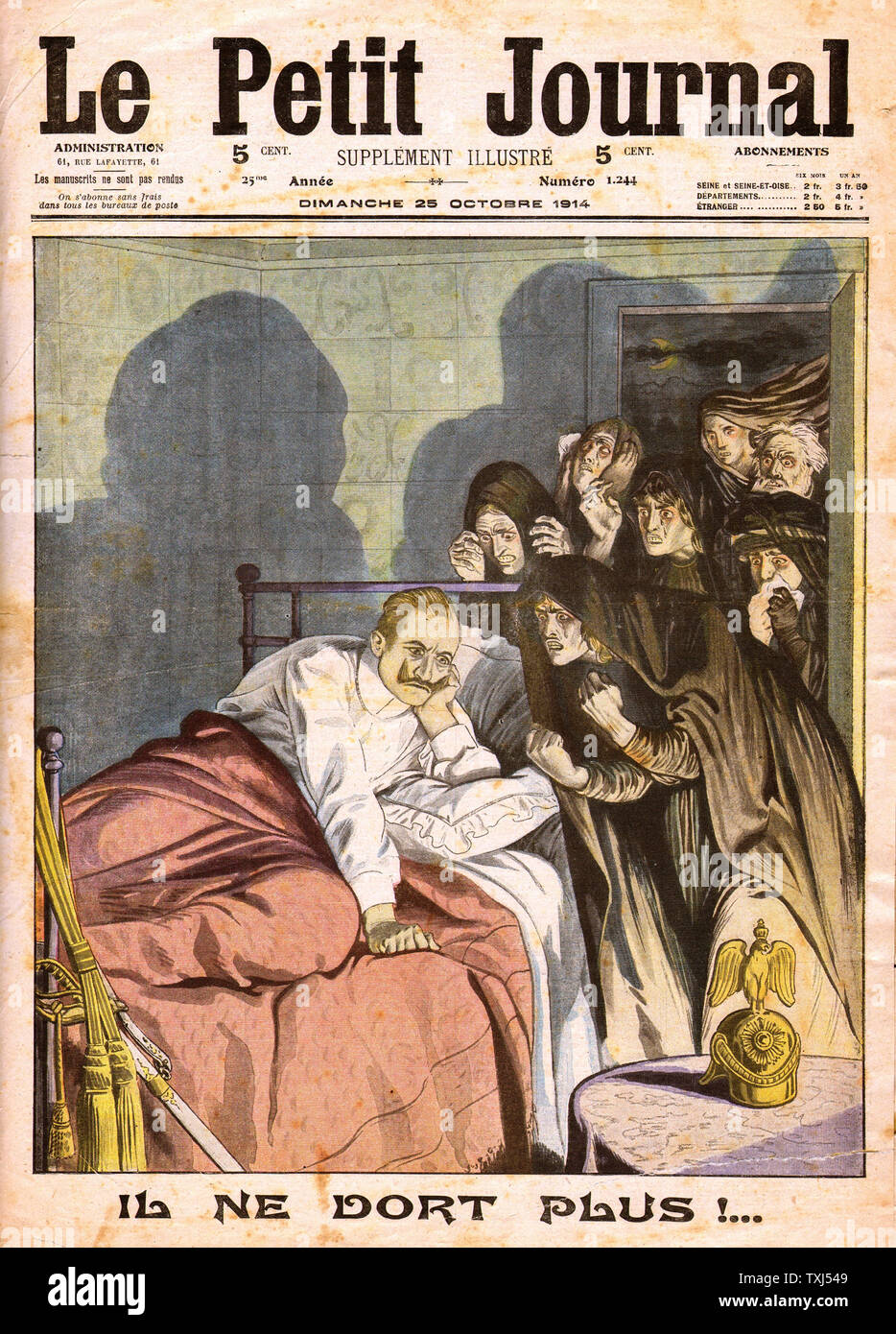 Le petit journal ww1 hi-res stock photography and images - Alamy