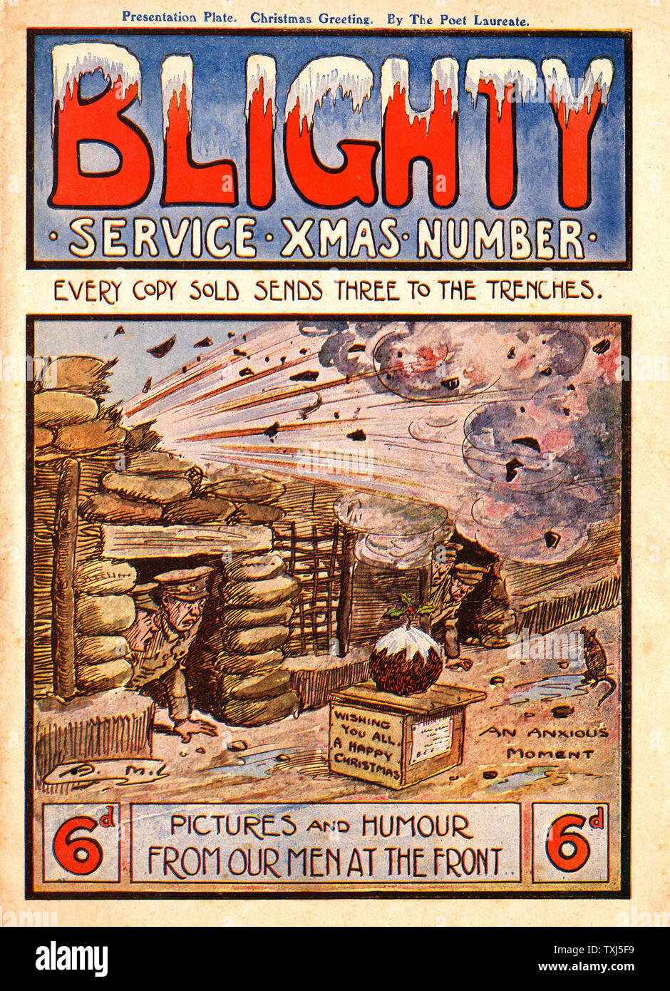 1916 blighty magazine front page hi-res stock photography and images ...