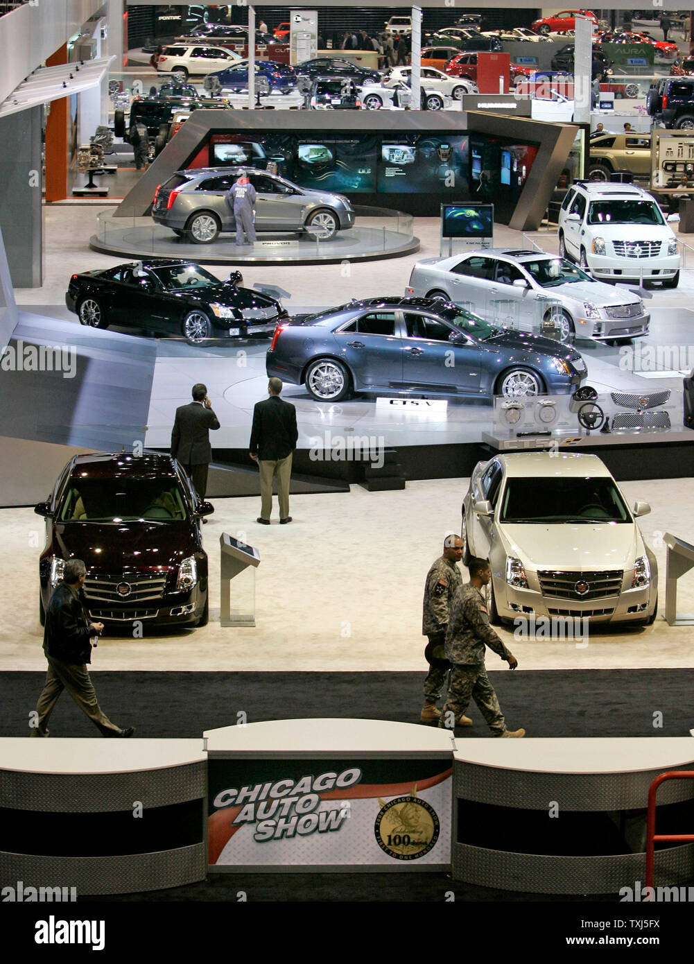Chicago auto show media preview hi-res stock photography and images - Alamy