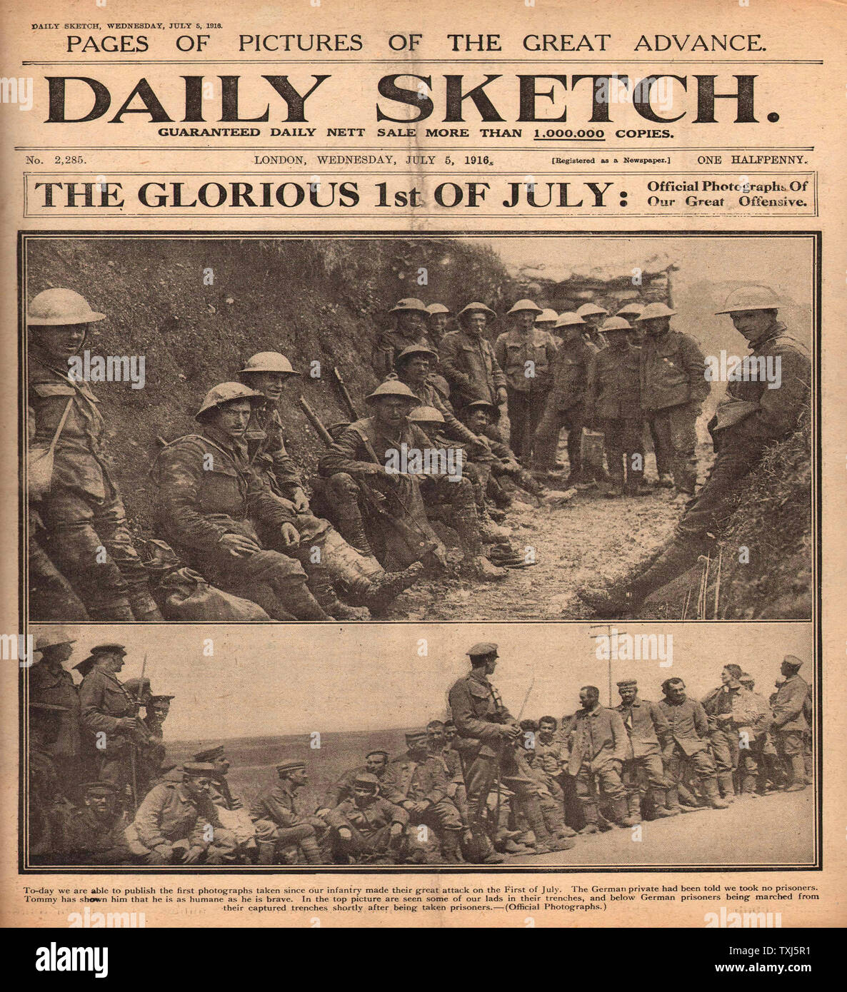 Beaumont hamel 1916 hi-res stock photography and images - Alamy