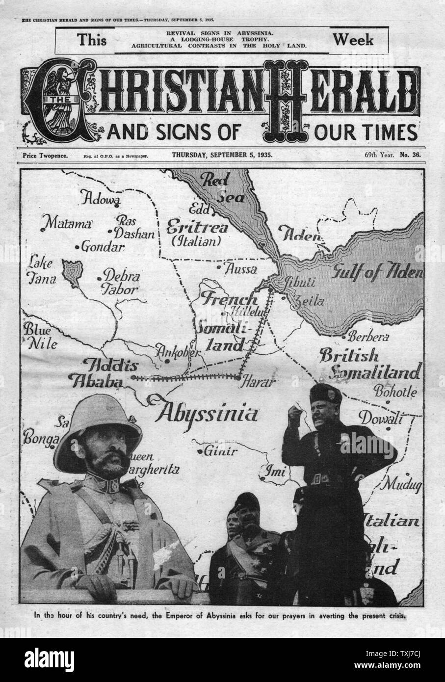 Abyssinia Black and White Stock Photos & Images - Alamy