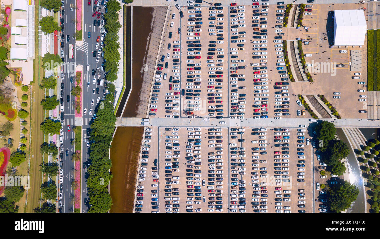 Aerial photography of urban scenery Stock Photo - Alamy
