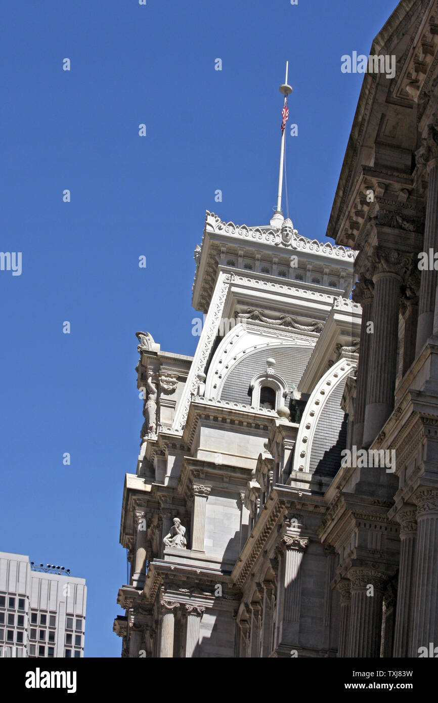 Philadelphia, PA, USA. Architecture of Philadelphia's City Hall Stock ...