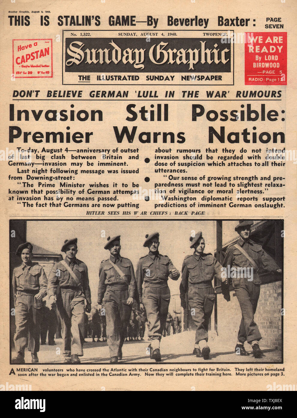 British invasion force hi-res stock photography and images - Alamy