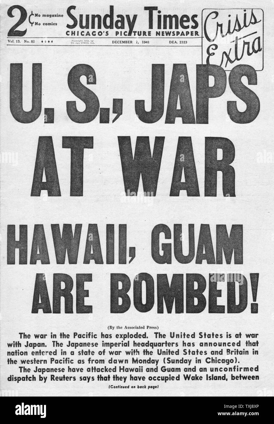 Japanese attack on pearl hi-res stock photography and images - Alamy