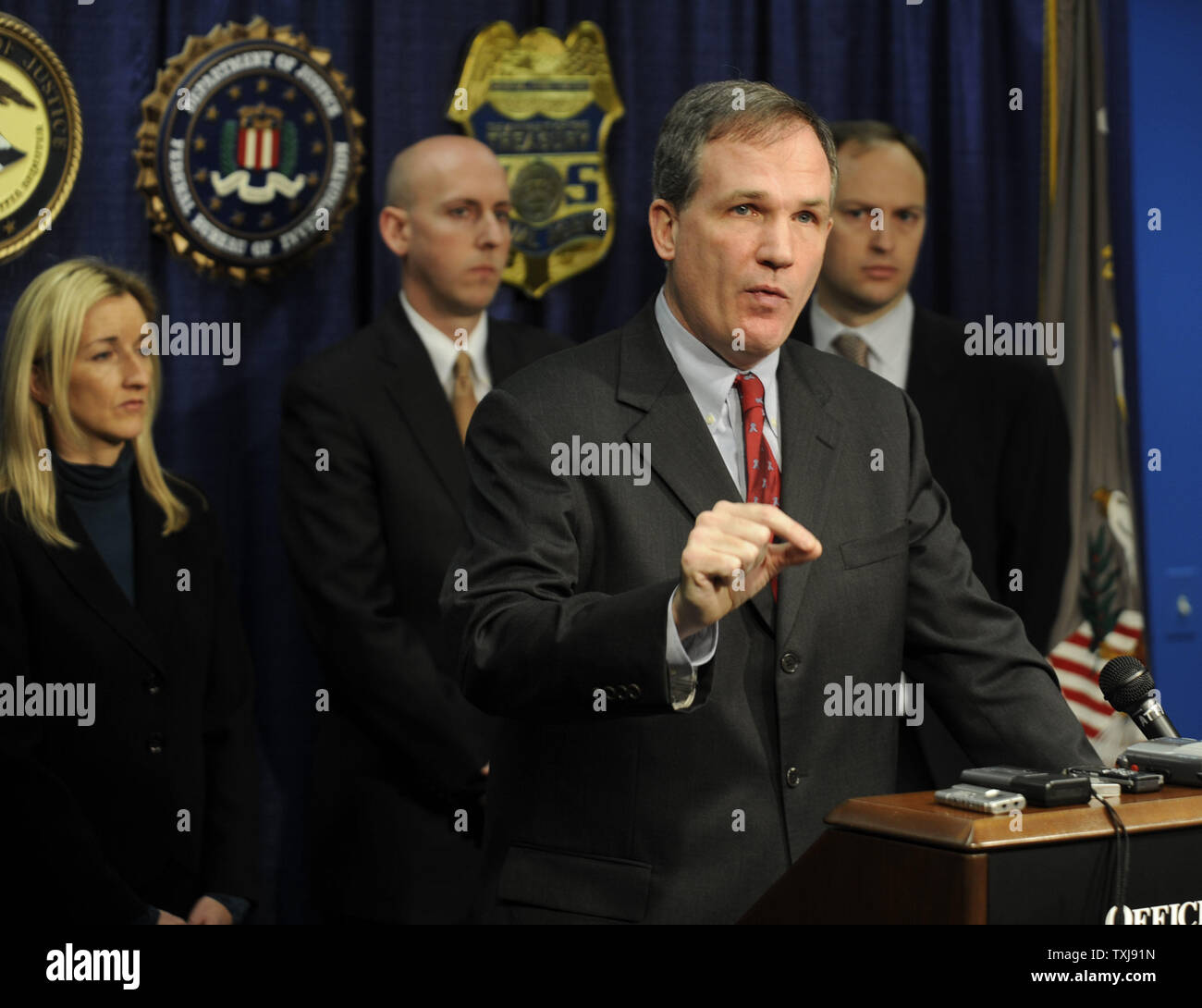 United States Attorney Patrick J. Fitzgerald announces two criminal ...