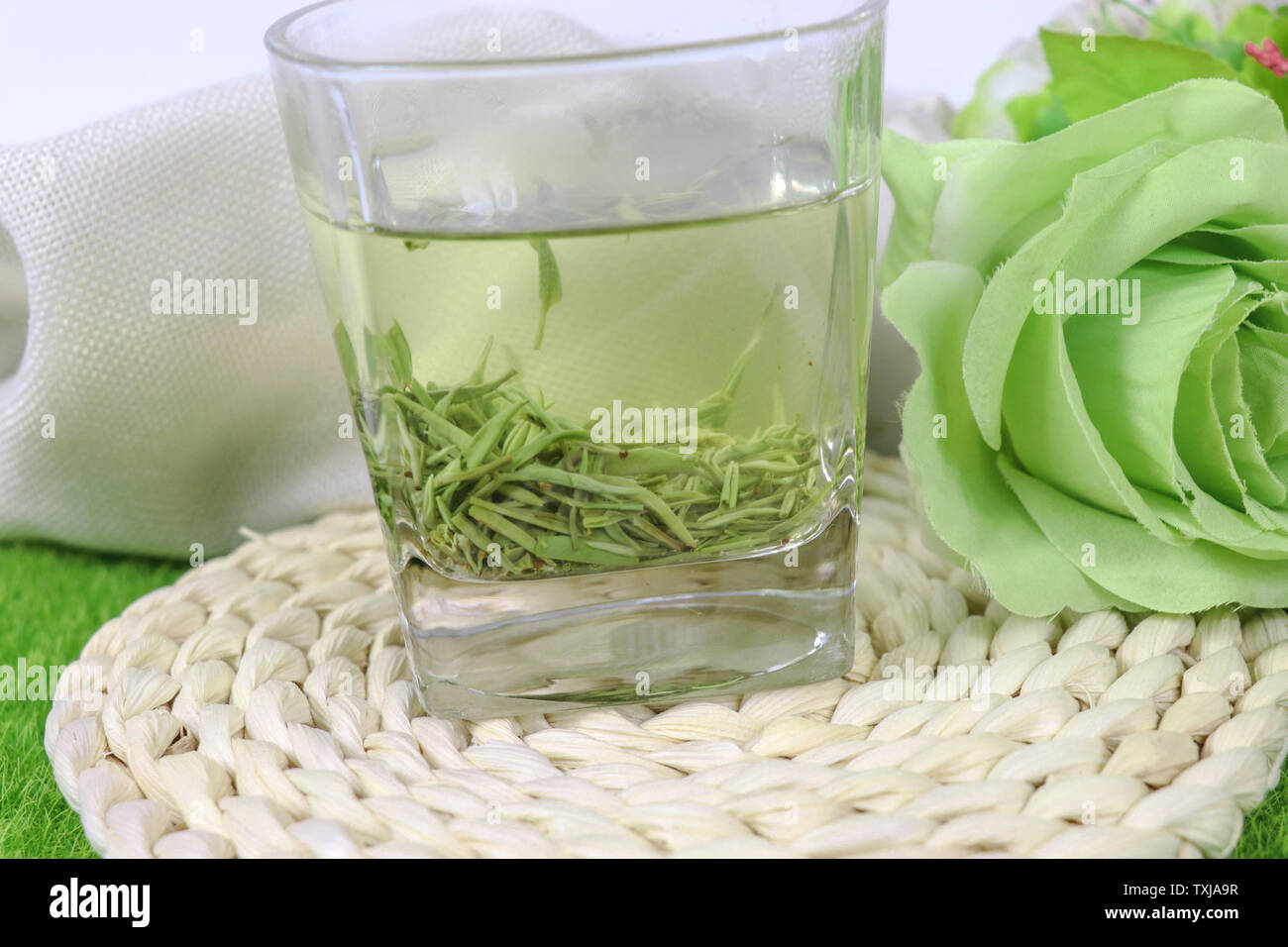 Tea base tea material Stock Photo - Alamy