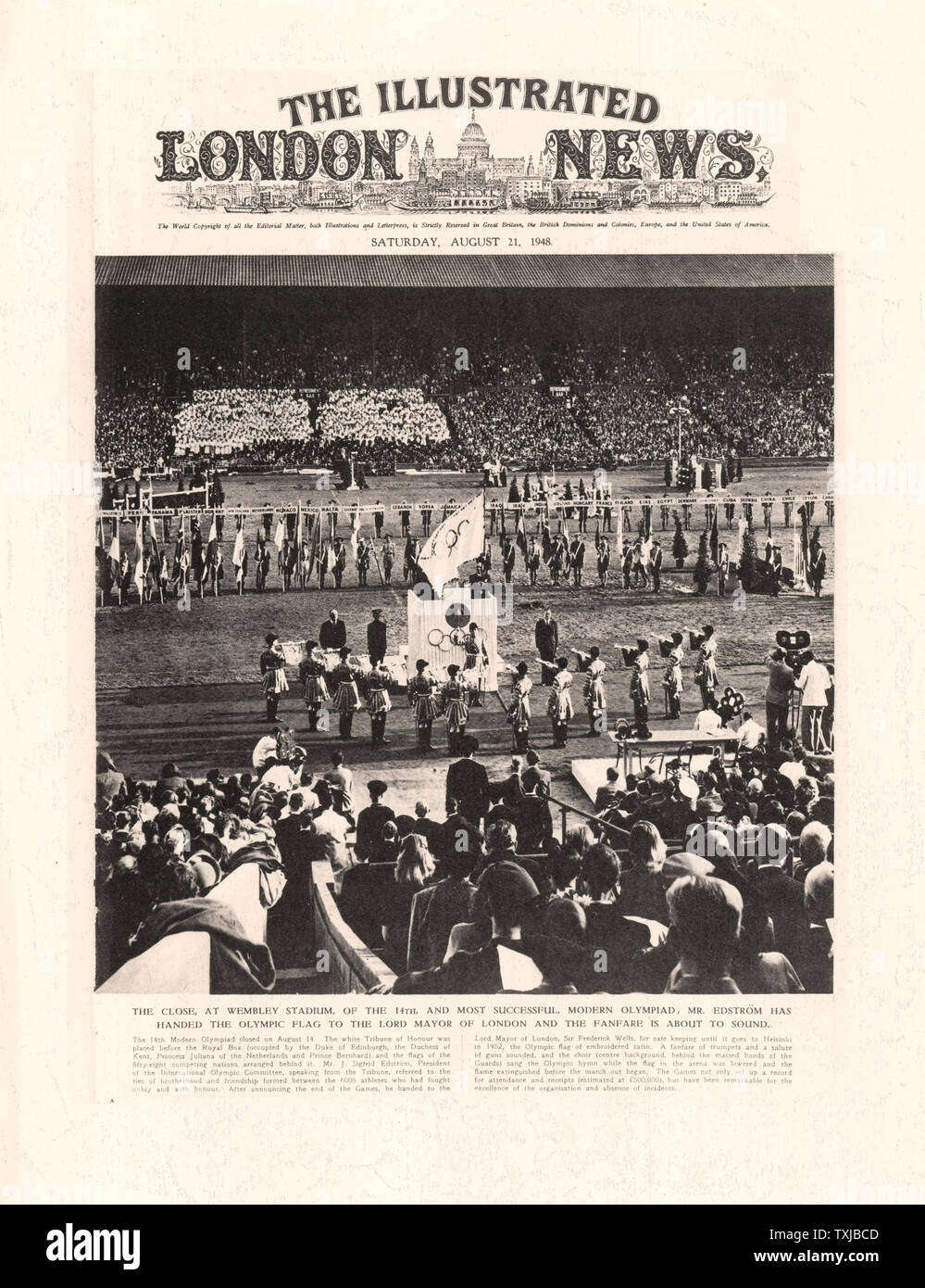 1948 summer olympics london hi-res stock photography and images - Alamy